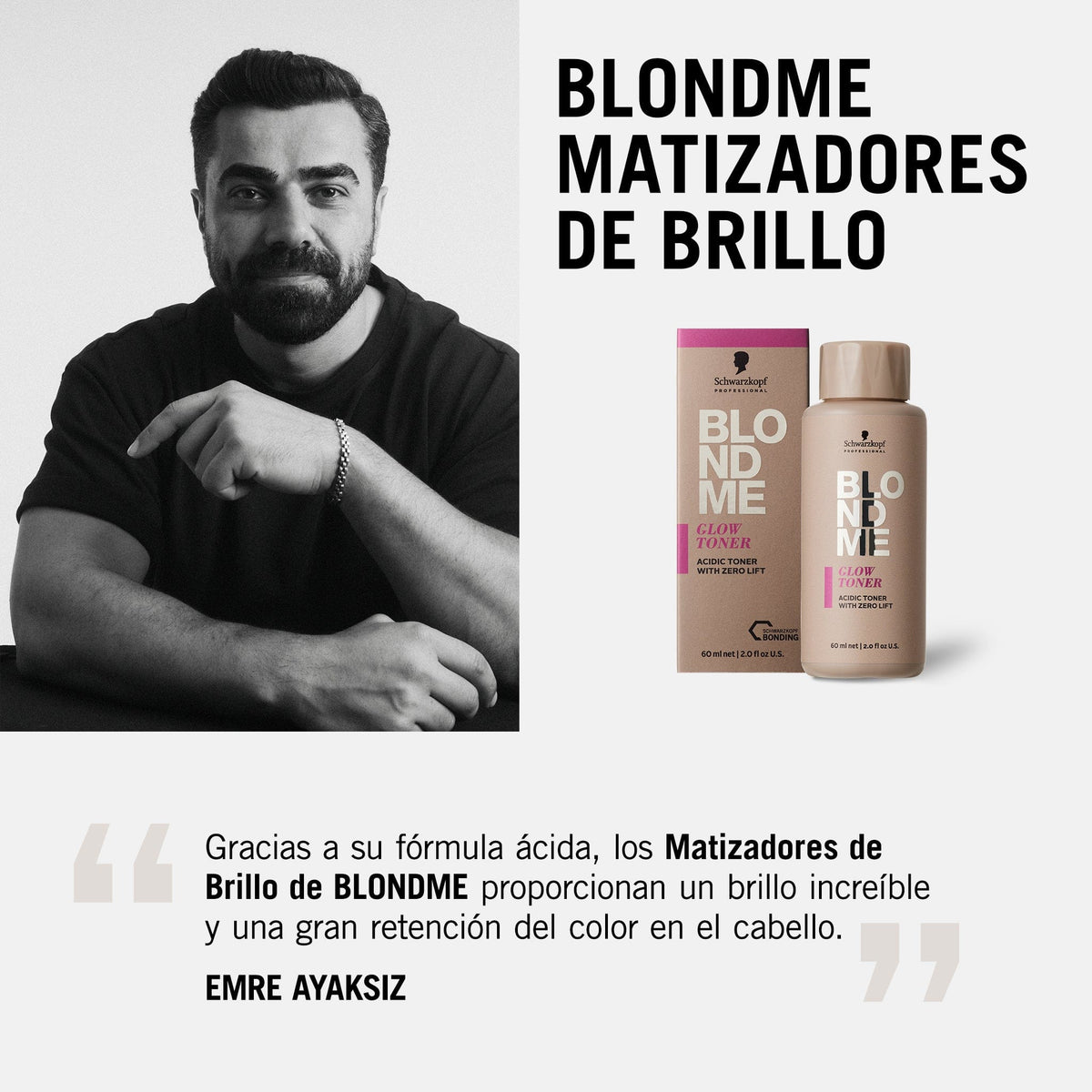 BLONDME Matizador de Brillo, tono Galleta 9.5-74 60ml – ROBERTA