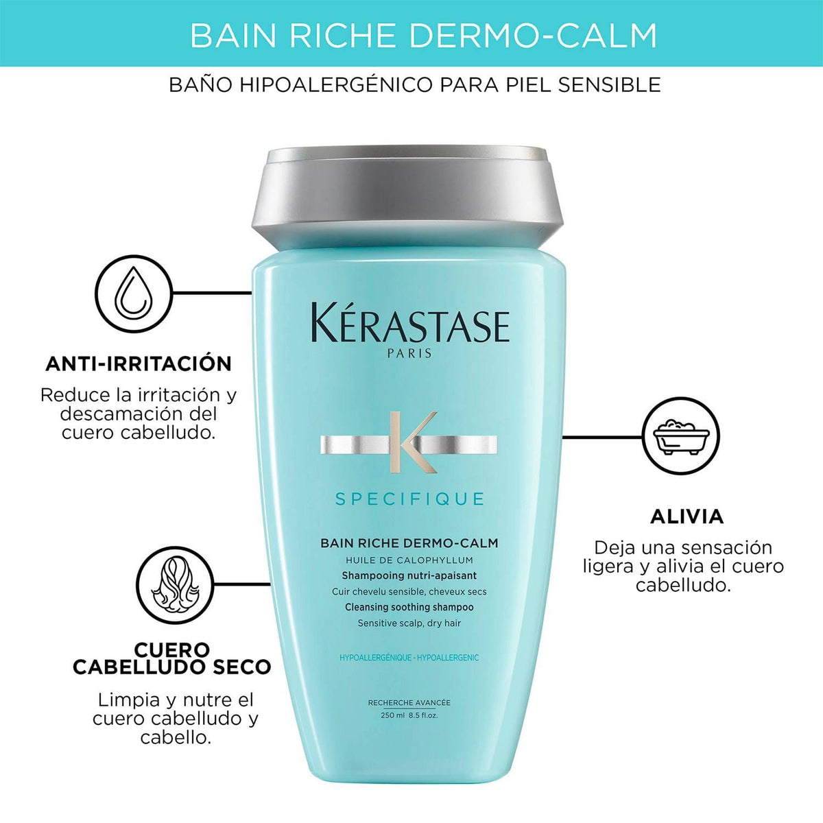 SPECIFIQUE Champú Dermo-Calm Riche 250 Ml – ROBERTA